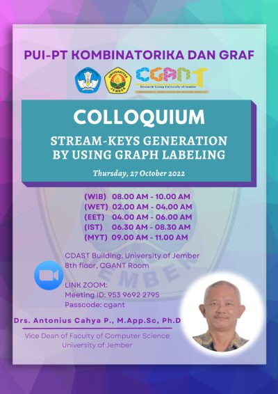 Colloquium: Stream Keys using Graph Labeling – PUI-PT Combinatorics and ...