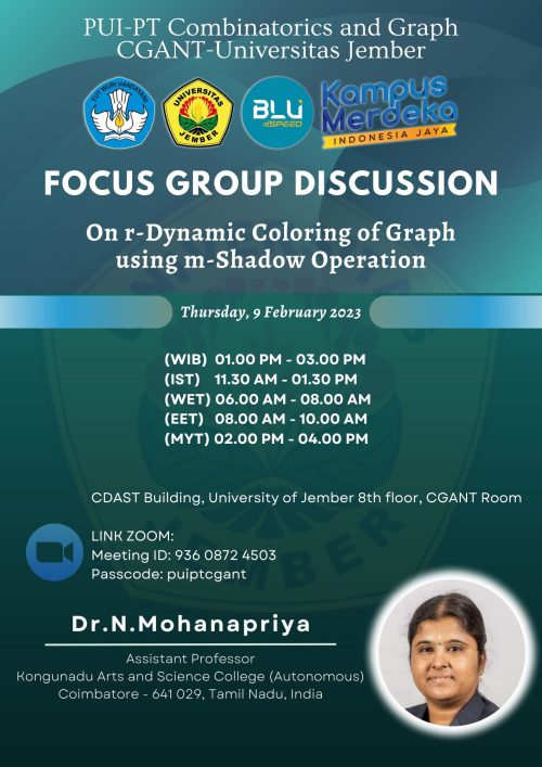 Fgd R Dynamic Coloring Of Graph Using M Shadow Operation Pui Pt Combinatorics And Graph