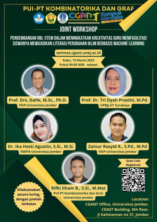 Joint Workshop on Developing the RBL-STEM in Improving Teacher Creative ...